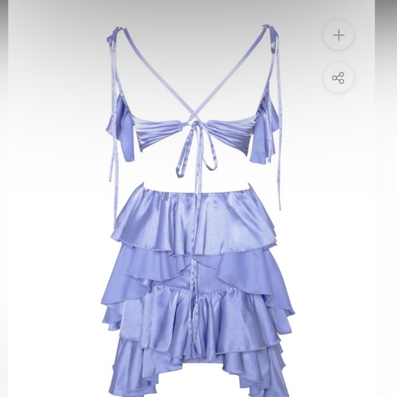 Miss Circle | Dresses | Miss Circle Ruffle Mini Dress | Poshmark